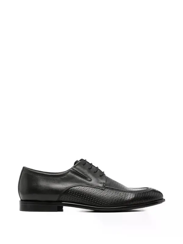 ALBERTO GOZZI Perforated Derby Shoes