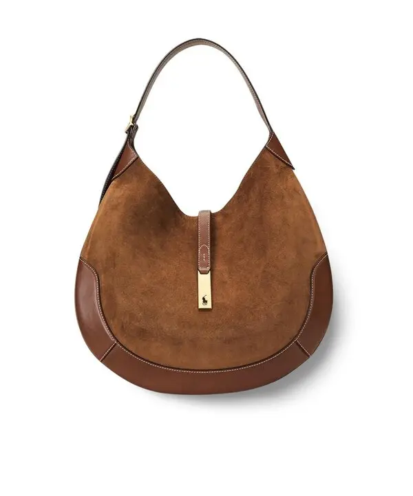 Polo Ralph Lauren Large Shoulder Bag - Brown