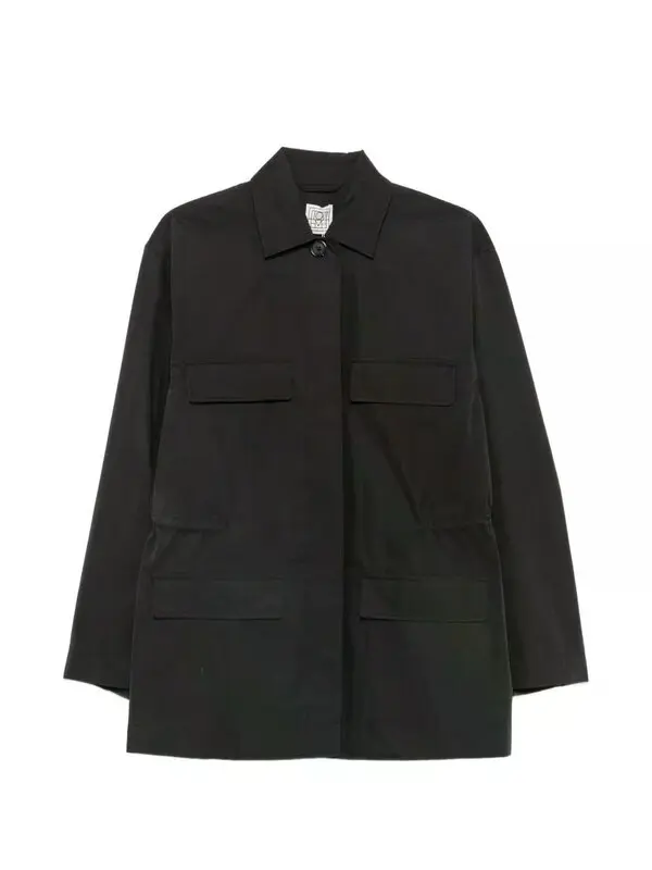 TOTEME Drawstring Waist Jacket - Black