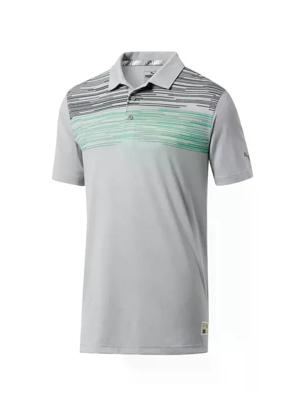 PUMA Pin High Striped Polo Shirt