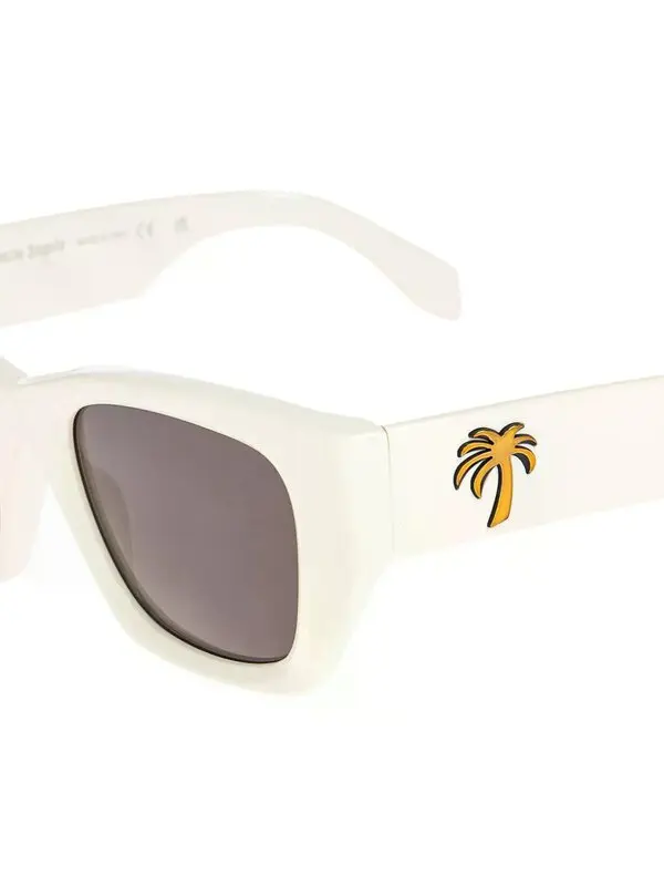 Palm Angels Square Frame Sunglasses