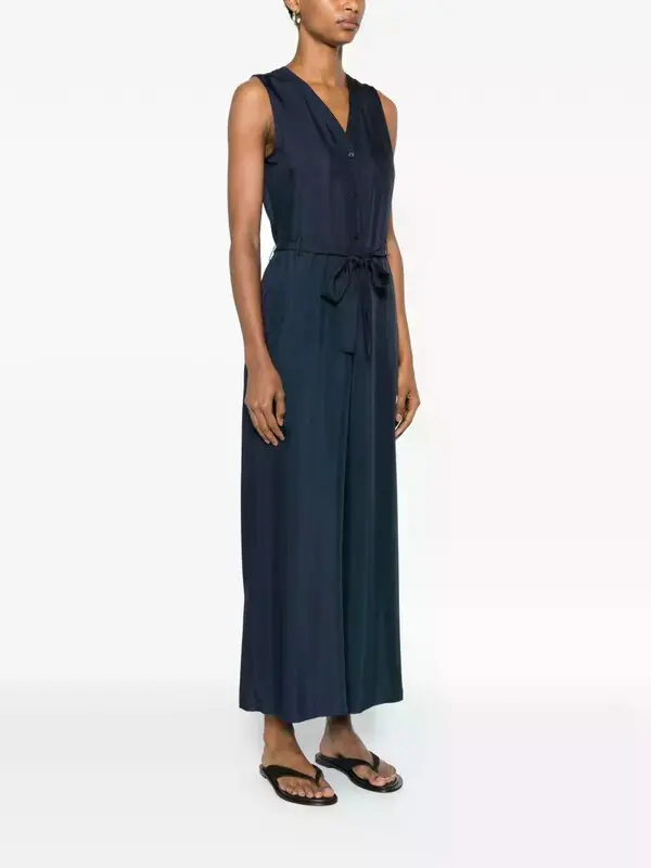 Gant Belted Sleeveless Jumpsuit