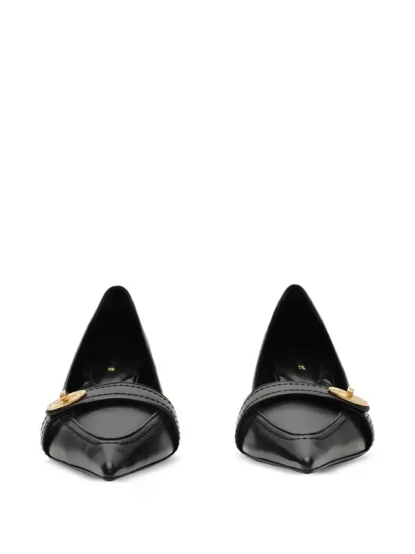 Burberry Leather Cotswolds Low Pumps