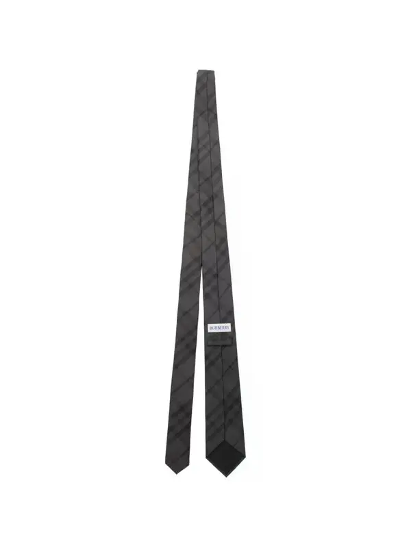 Burberry Check Silk Tie