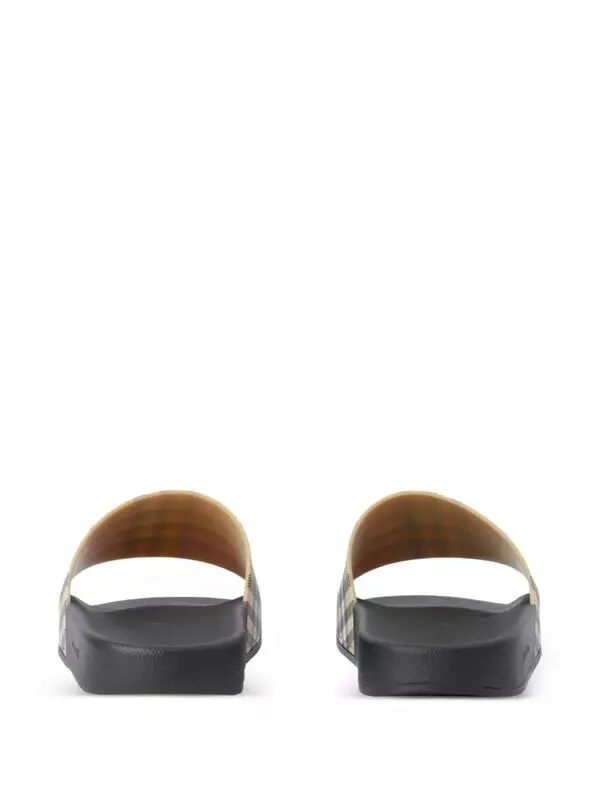 Burberry Check Slides