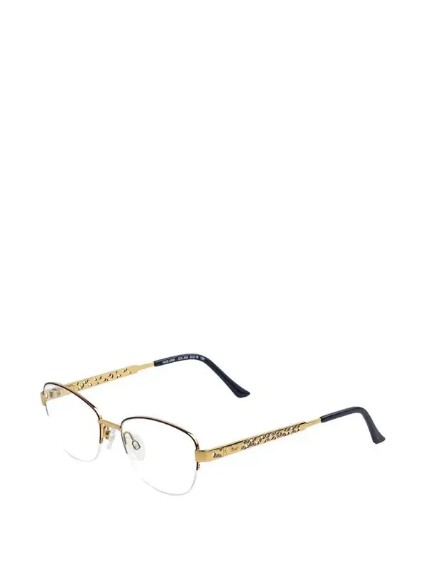 Cazal Square-frame Eyeglasses - Gold