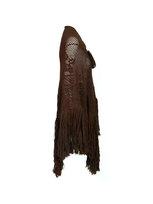 CHIARA IS Peonia Fringed Shawl