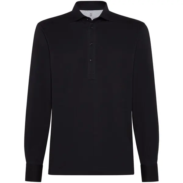 Brunello Cucinelli Jersey Polo Shirt
