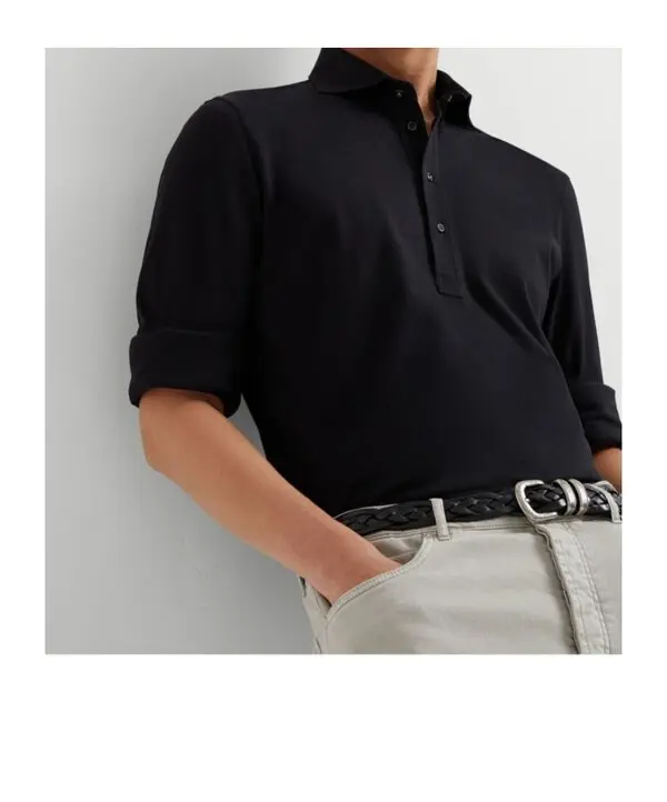 Brunello Cucinelli Jersey Polo Shirt