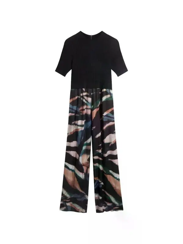 Ted Baker London Georie Knit-bodice Jumpsuit - Black
