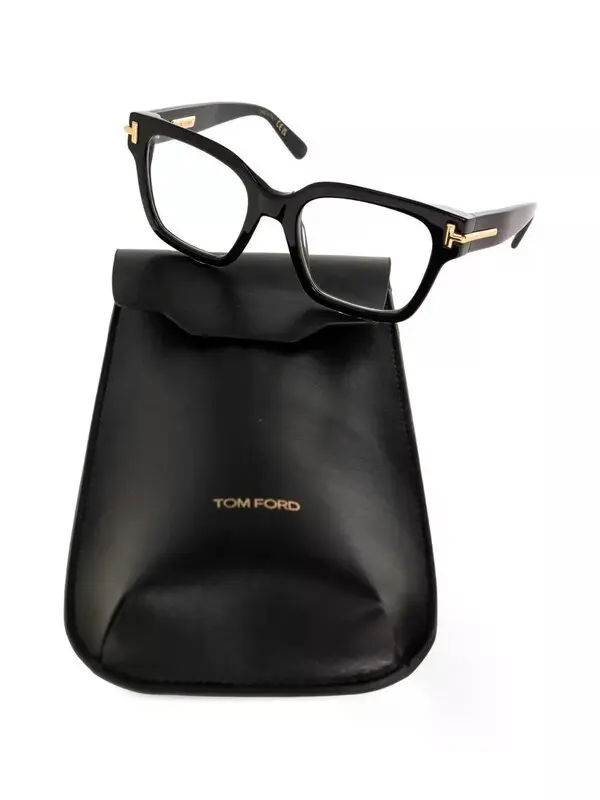 TOM FORD T-logo Square-frame Glasses
