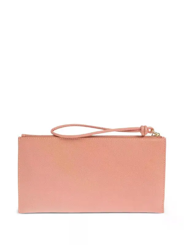 Furla Iride Leather Clutch Bag - Pink