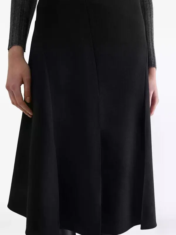 JIL SANDER Sablé A-line Midi Skirt