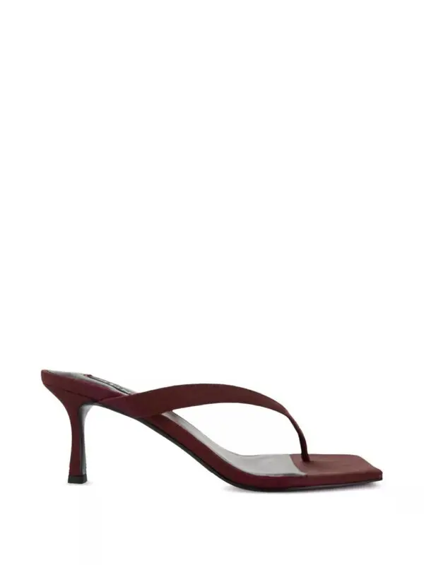 Senso Elvie Iv Square-toe Sandals - Red