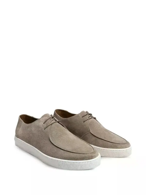 POCHE PARIS Suede Derby Shoes