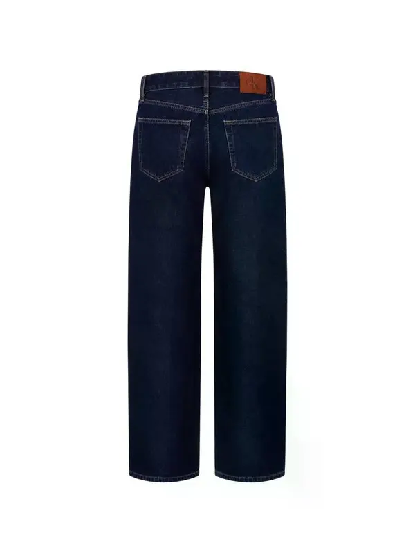 Calvin Klein 90s Logo Patch Jeans