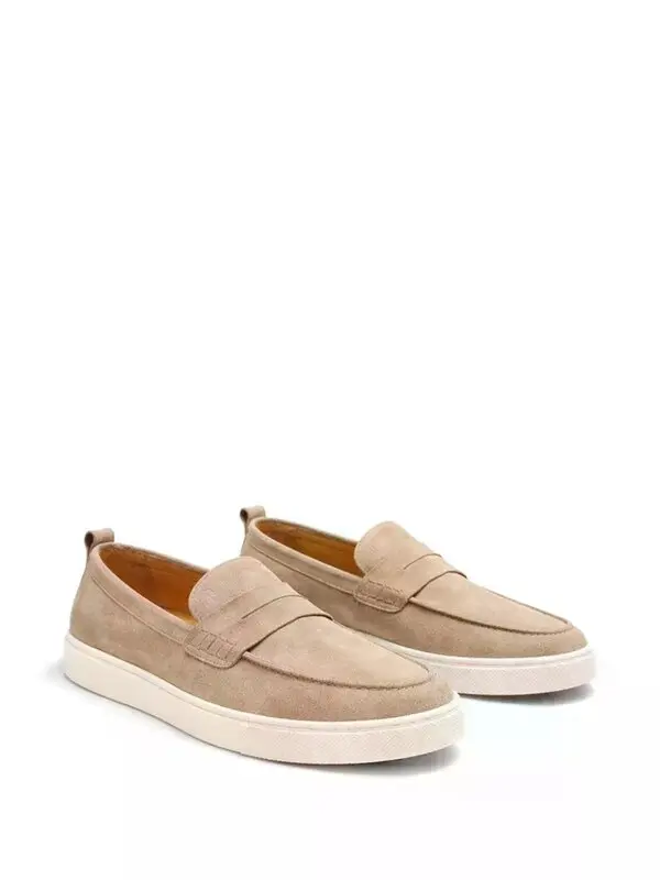 POCHE PARIS Suede Loafers