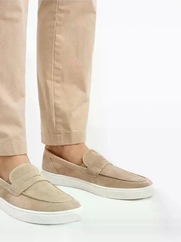 POCHE PARIS Suede Loafers