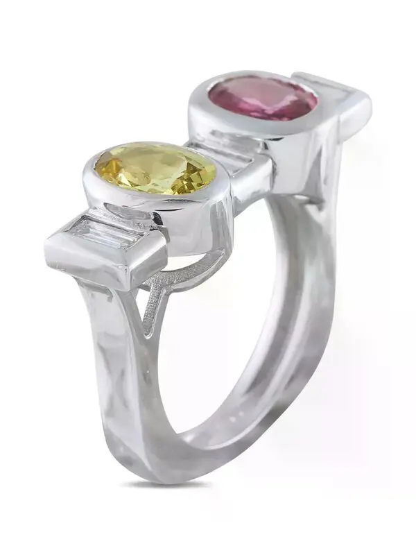 LB EXCLUSIVE Sapphire And Diamond Ring