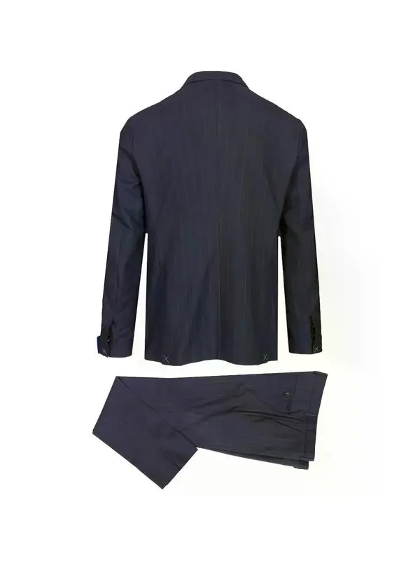 GUARINUCCI Pinstripe Double-breasted Suit