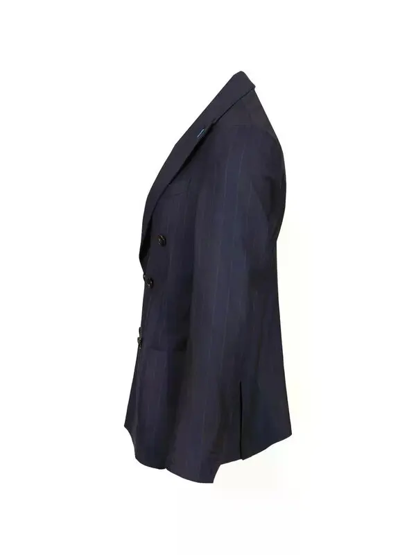GUARINUCCI Pinstripe Double-breasted Suit