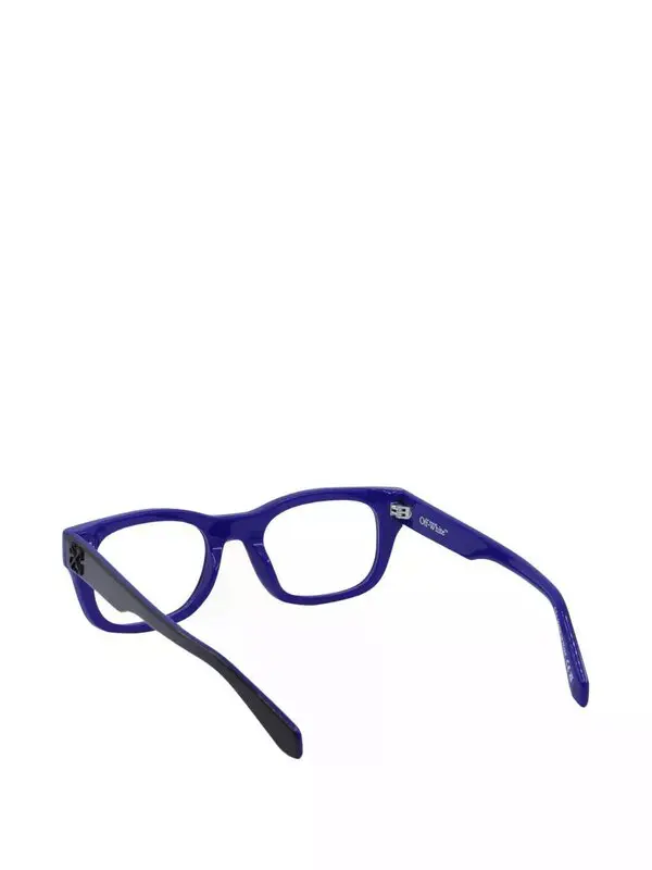 Off-White Rectangle Frame Glasses