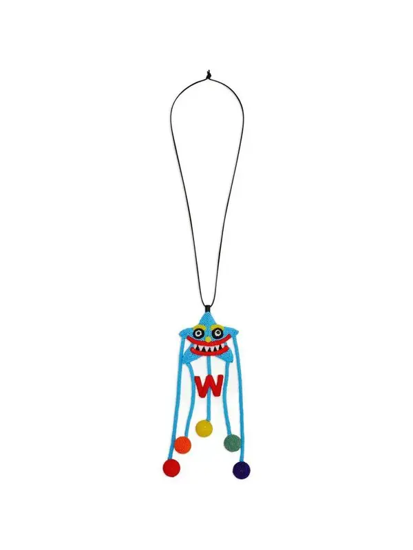 WALTER VAN BEIRENDONCK Beaded Necklace - Blue