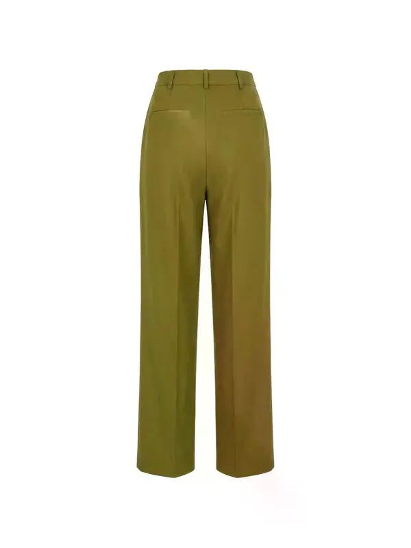 BENETTON Pleated Straight-leg Trousers