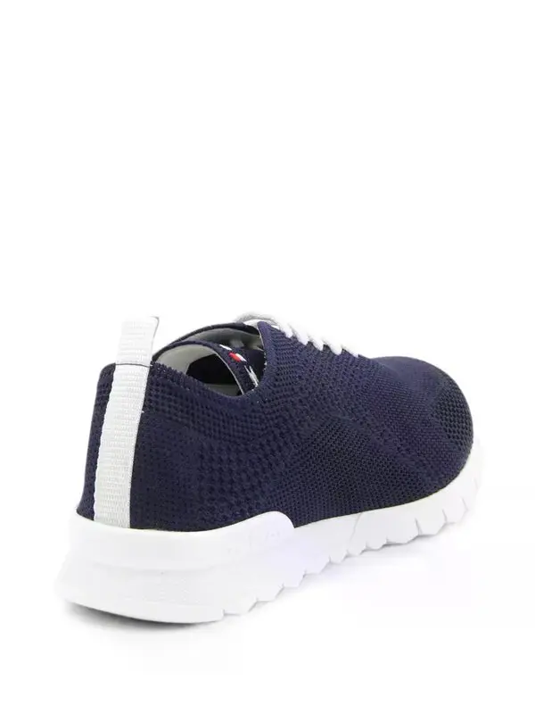Kiton Low-top Knit Sneakers - Blue
