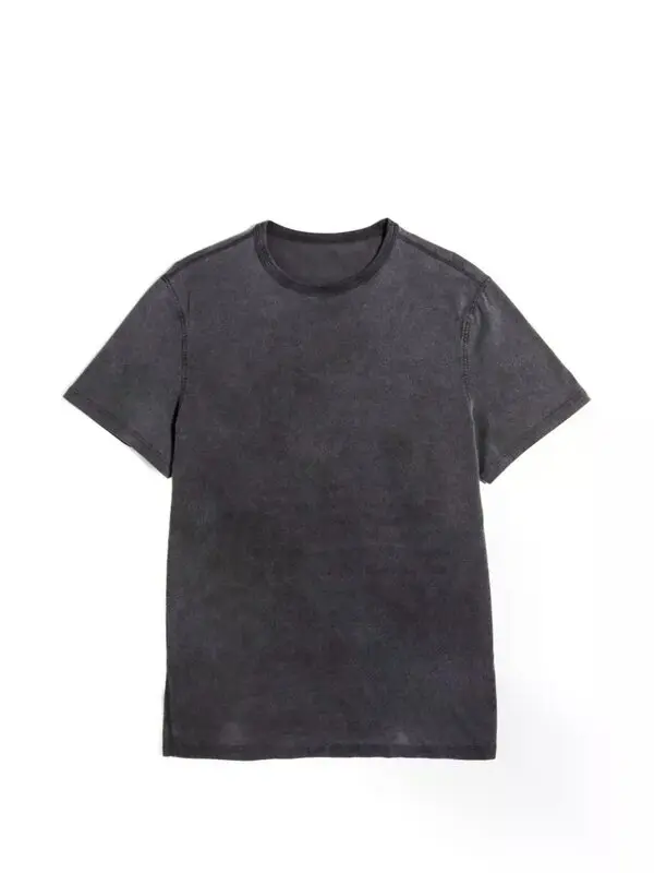 CIARAN Washed-effect Wave Print T-shirt