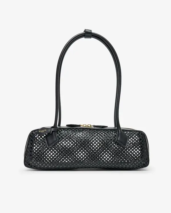 Alaïa Le Teckel Medium Leather Bag - Black