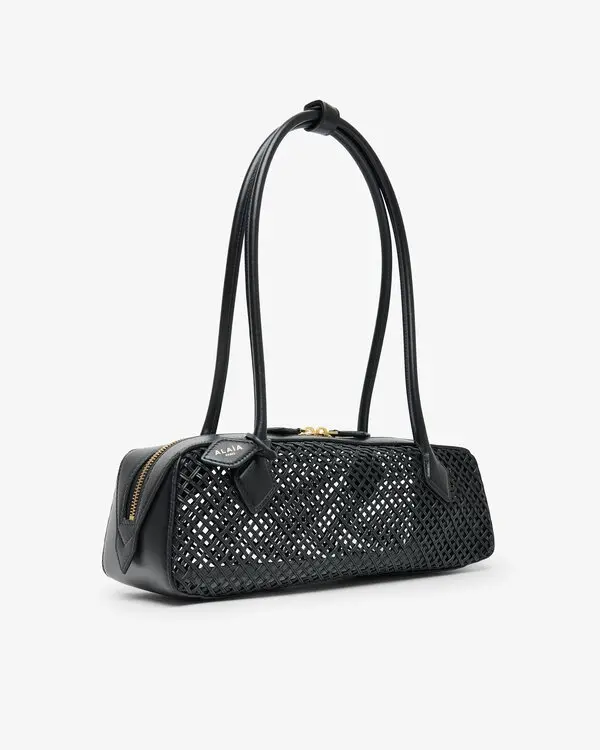 Alaïa Le Teckel Medium Leather Bag - Black