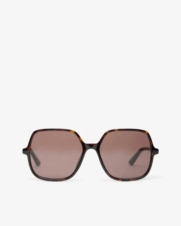 Chloé Judy Square Sunglasses - Brown