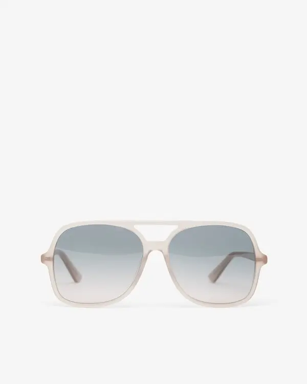 Chloé Judy Aviator Sunglasses - Beige
