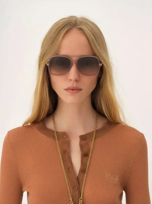 Chloé Judy Aviator Sunglasses