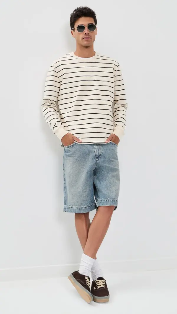 Rag & Bone Baggy Denim Shorts