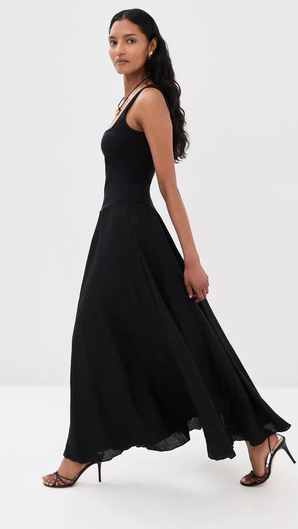 Johanna Ortiz Mariner Maxi Dress - Black