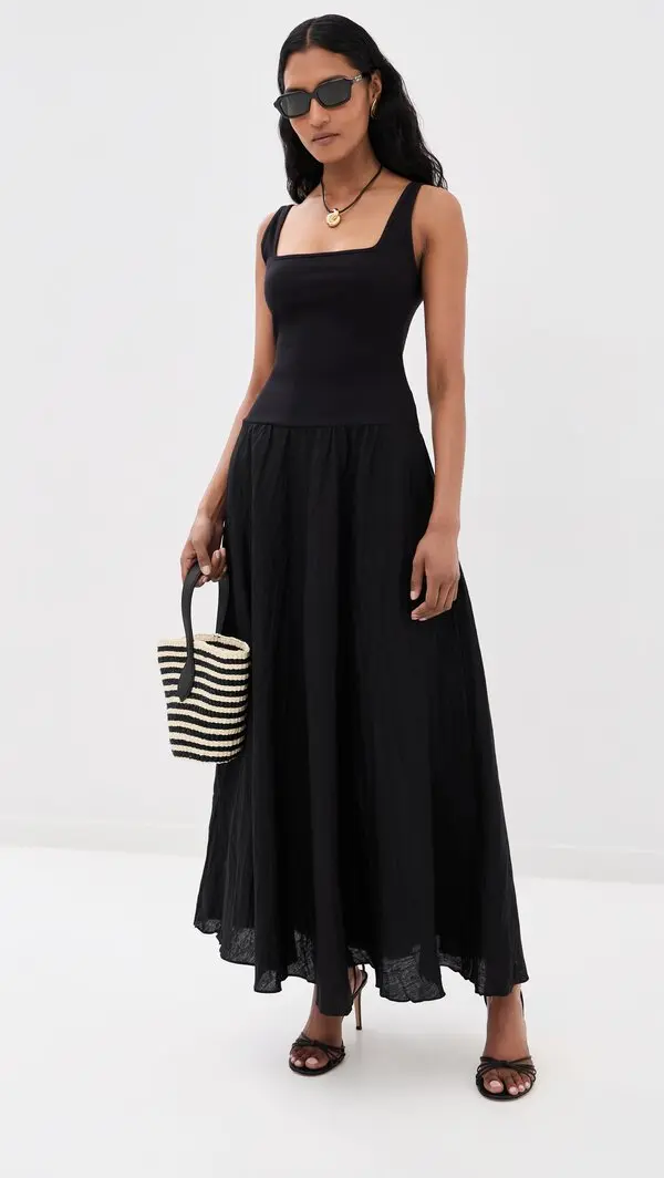 Johanna Ortiz Mariner Maxi Dress - Black