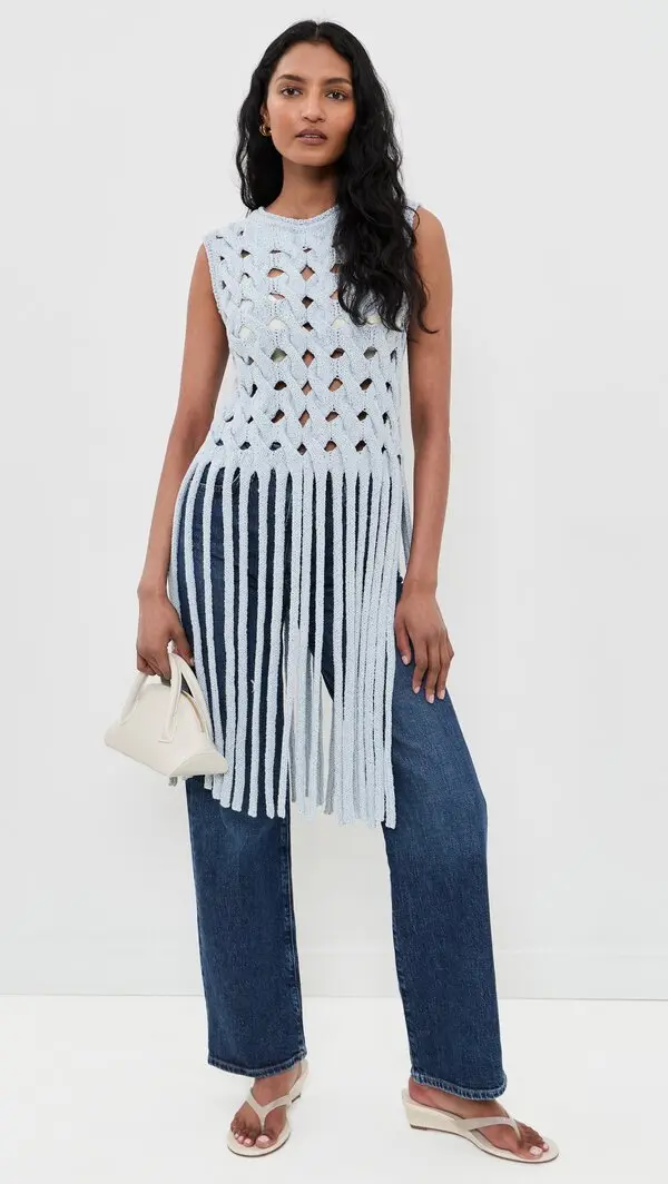 AKNVAS Kiki Fringe Top