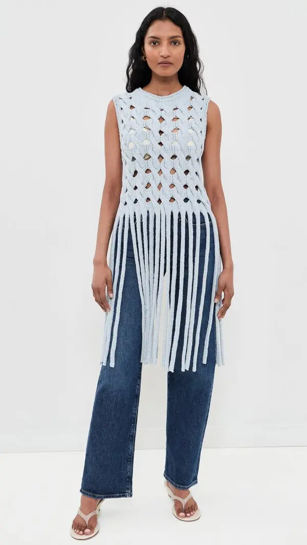 AKNVAS Kiki Fringe Top