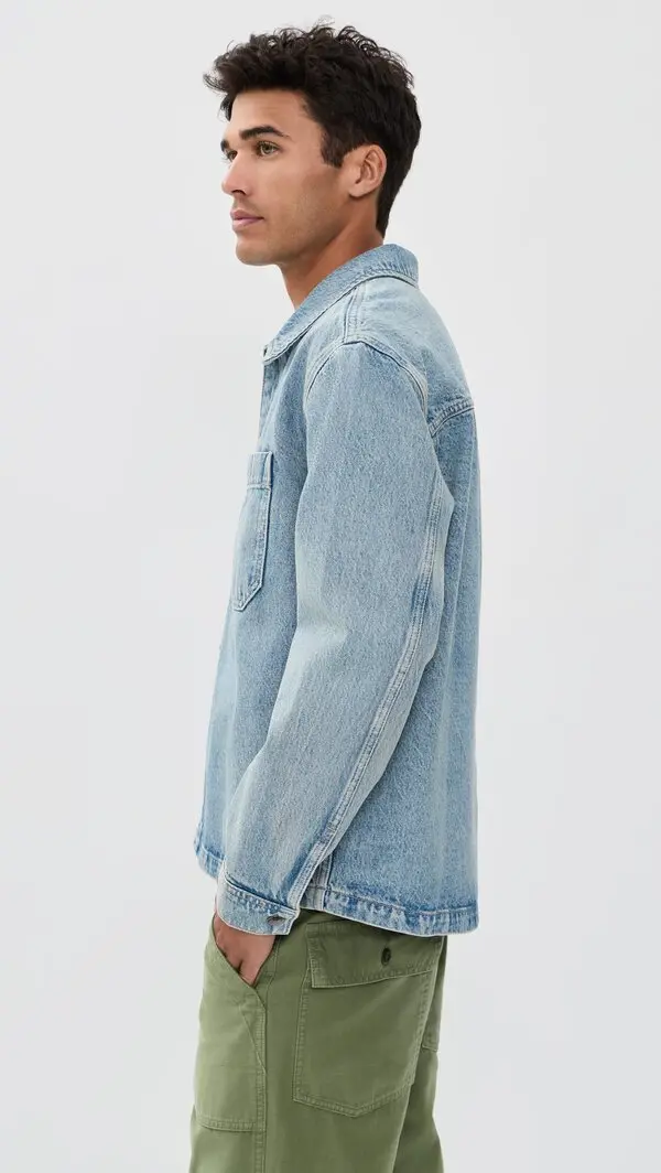 Rag & Bone Astor Denim Overshirt - Lex