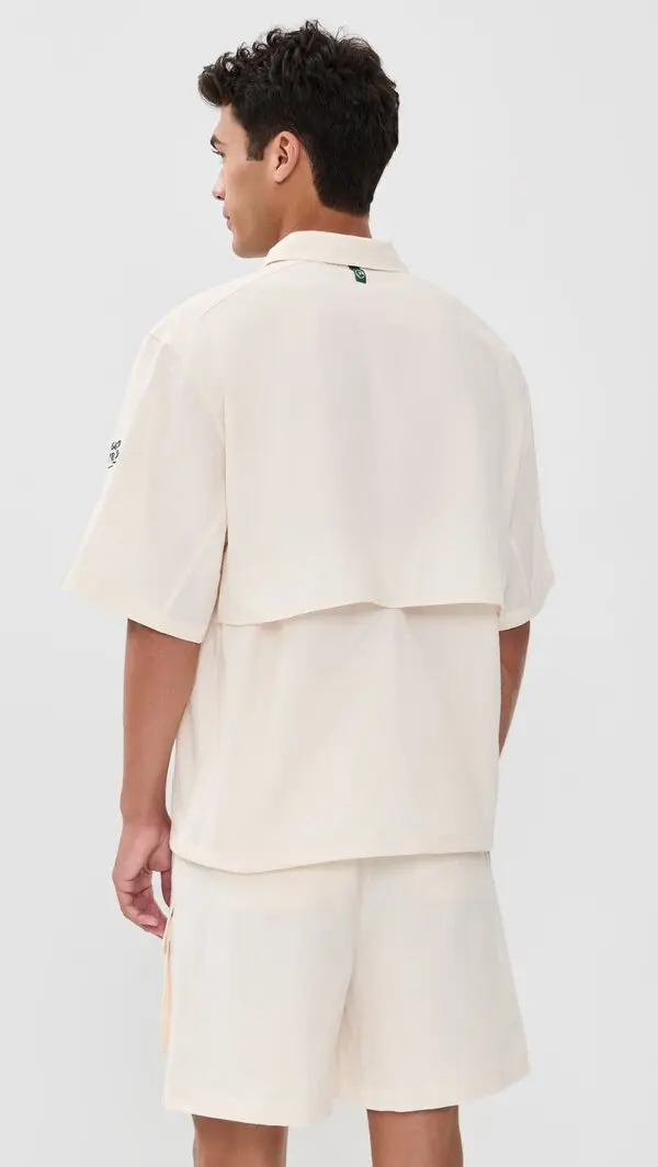 MALBON Bass Club Seersucker Windshirt