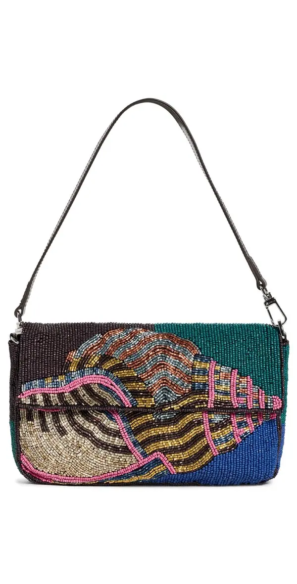 Staud Timmy Convertible Shoulder Bag - Conch Shell