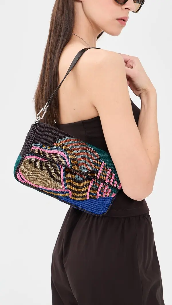 Staud Timmy Convertible Shoulder Bag - Conch Shell