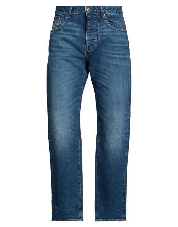Armani Exchange Tapered Jeans In Cotton And Lyocell Blend