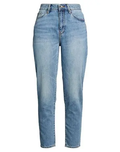 Armani Exchange Tapered Jeans In Cotton And Hemp Blend