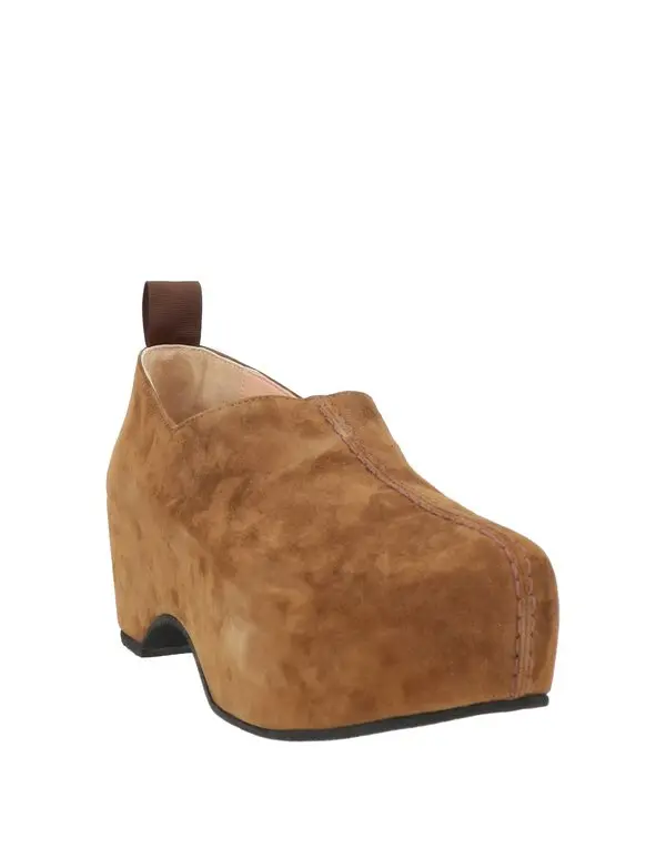 Malìparmi Suede Clogs With Block Heel