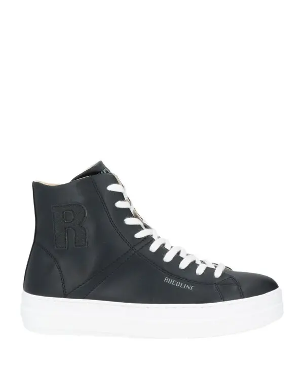 RUCOLINE High-top Sneakers In Synthetic Material With Glitter Detail