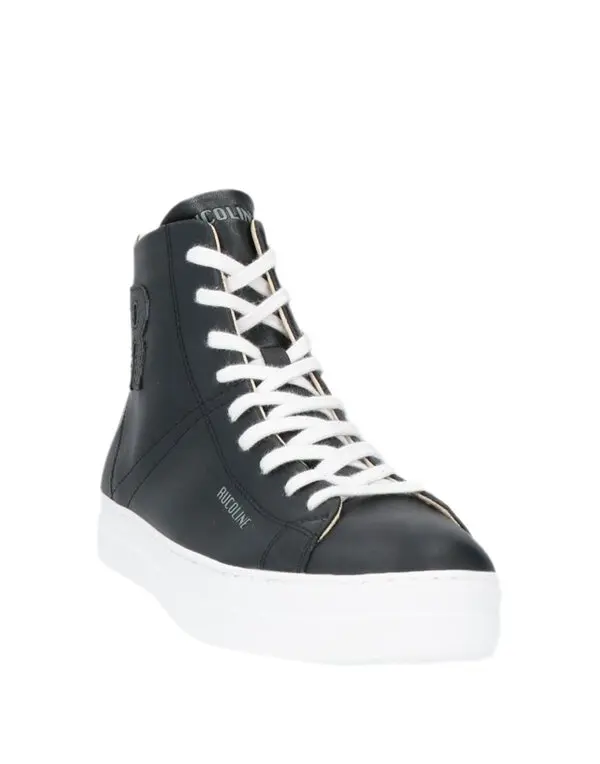RUCOLINE High-top Sneakers In Synthetic Material With Glitter Detail
