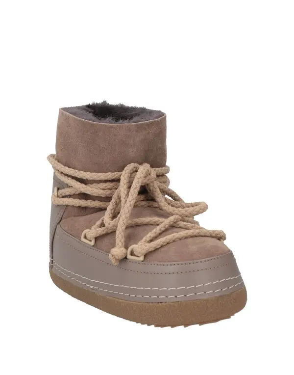 Inuikii Shearling Ankle Boots - Grey